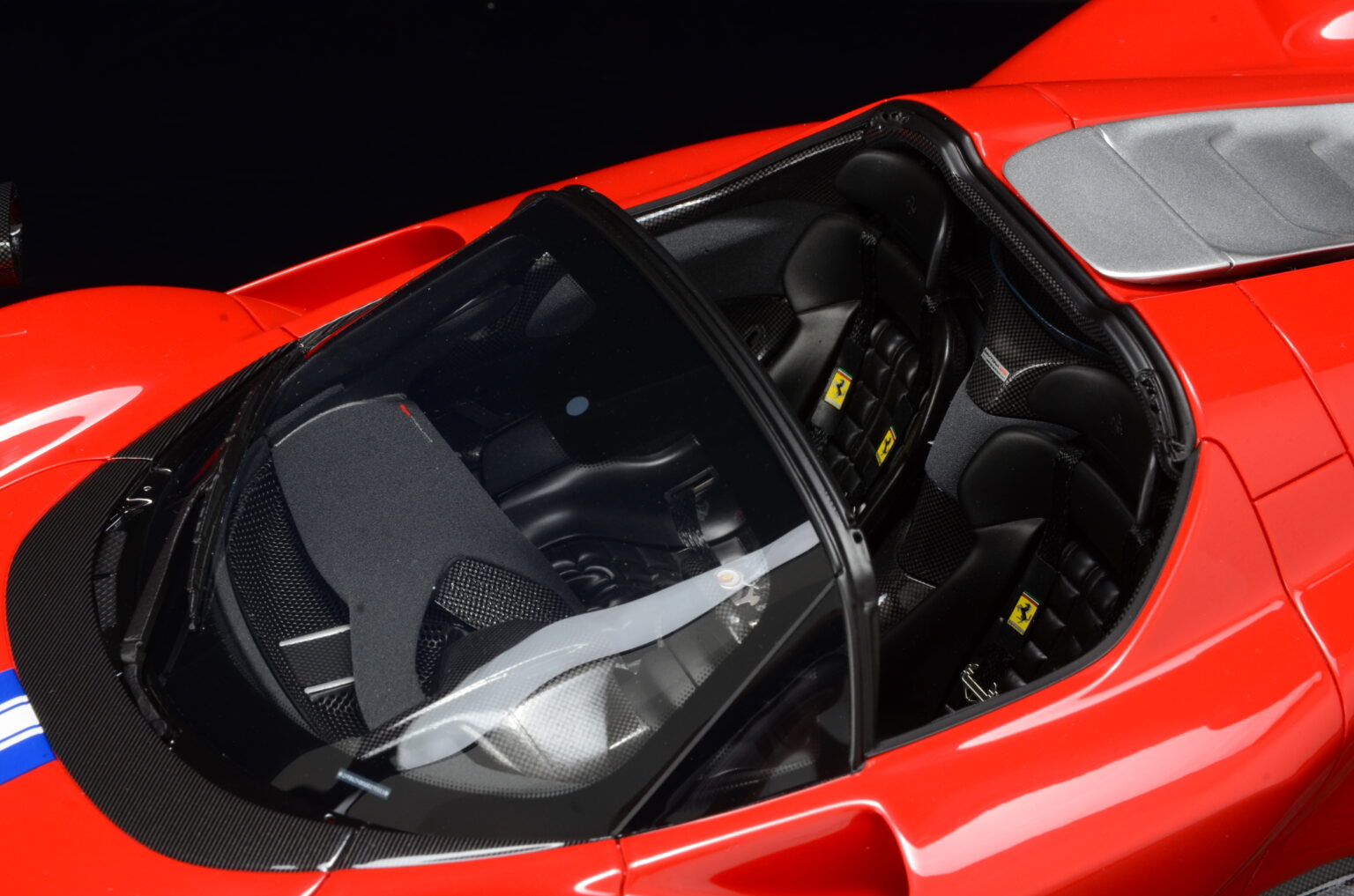 BBR Ferrari Daytona SP3 Serie Icona Red Corsa - Open Roof 1: