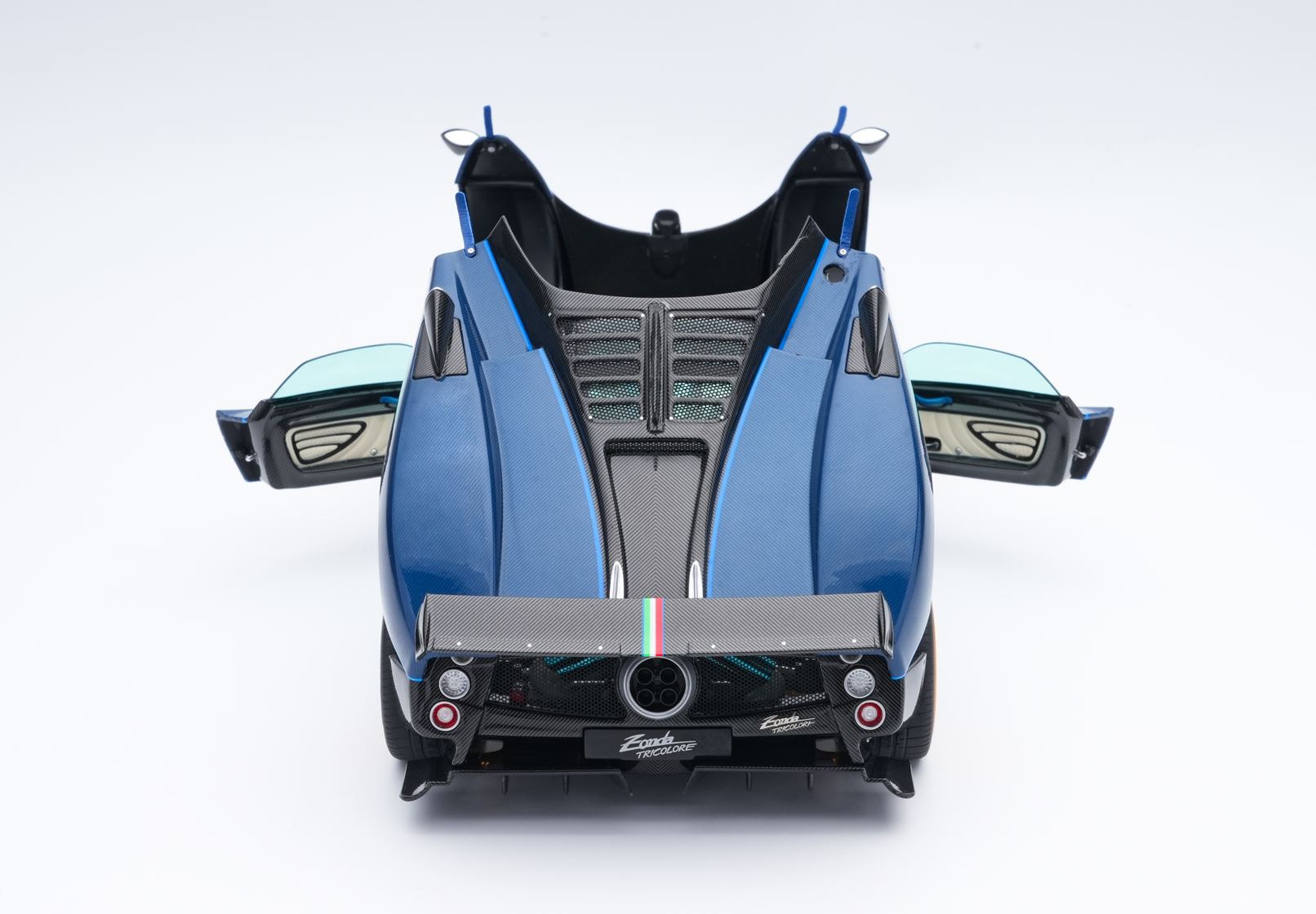 BBR Pagani Zonda Tricolore diecast full open BASIC PACK